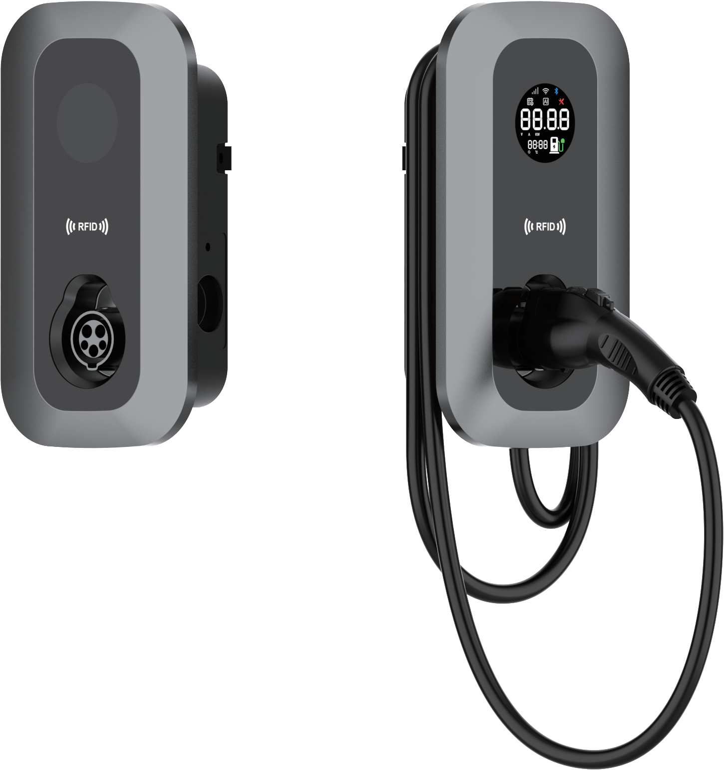 China 7kw Home Charging Station Wallbox Charger Type 2 GBT EV Charger ...