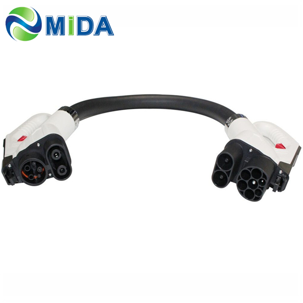 150A CCS Combo 2 to Combo 1 Adapter DC Fast Charger CCS 2 to CCS 1 Adaptor