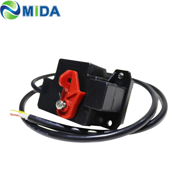 China Electromagnetic Lock CCS Type 2 inlet EV Charger Socket Actuator ...