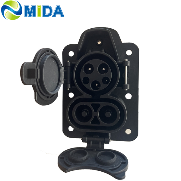 China DC EV Charger Socket CCS 1 Inlet 150A 200A AC 63A CCS1 J1772 ...