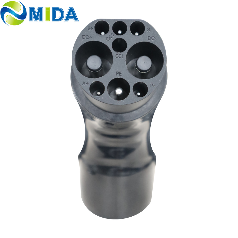 China 125A DC Fast Charging CHAdeMO to GBT Adapter Electric Vehicle ...