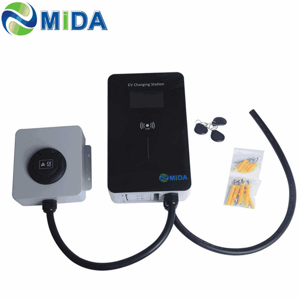China 32Amp 22KW EV Charger Station Wallbox With Wifi APP Mobile Smart ...