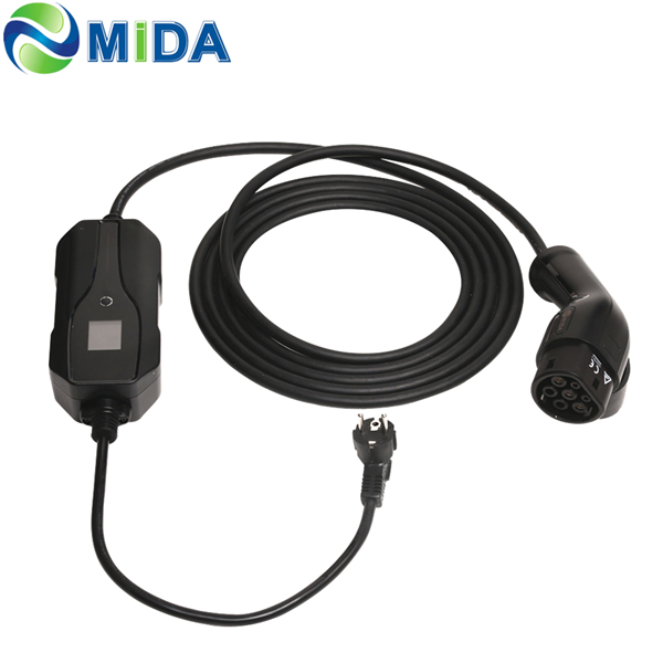 China Well-designed Ccs Type 2 Charger - Switchable 10A 16A 3.6KW Level ...