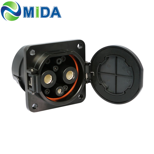 China 200A 250A GBT Charger Inlets DC GB/T Socket Rapid Charging DC ...