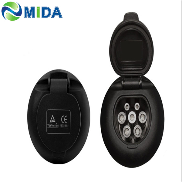 China 32A 3Phase EV charging socket Type 2 Socket Oultet Actuator ...