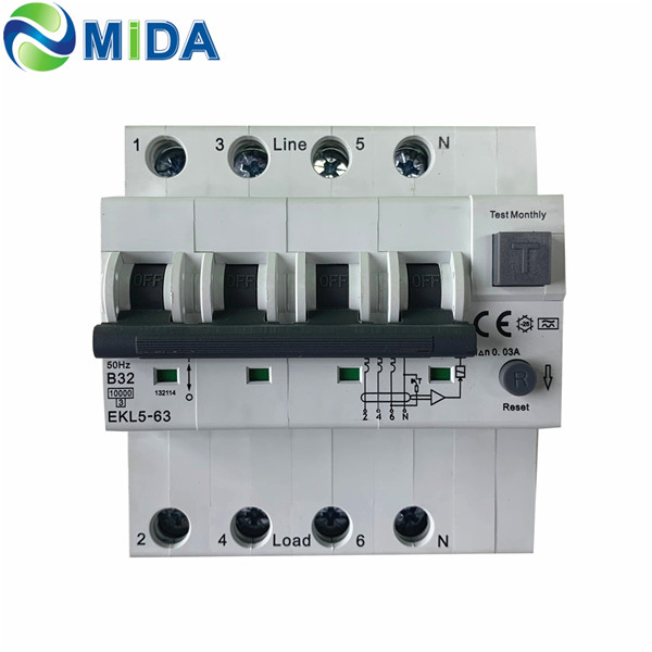 China Chinese Professional Ev Charger Rcbo – 40A 63A Type A Circuit ...