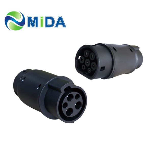 China DUOSIDA EVSE Type 1 To Type 2 EV Adapter For Electric Vehicle Car ...